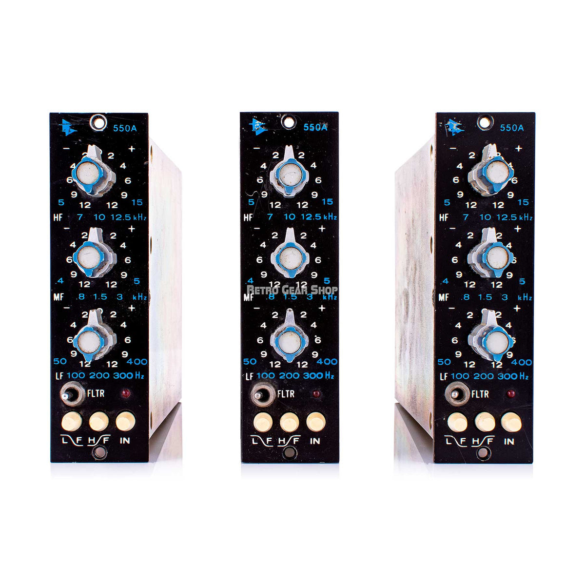 API 550A 3 Band EQ 500 Series Equalizer Vintage Rare – Retro Gear Shop