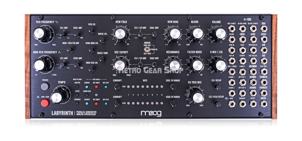 Moog Labyrinth Parallel Generative Analog Synthesizer – Retro Gear Shop
