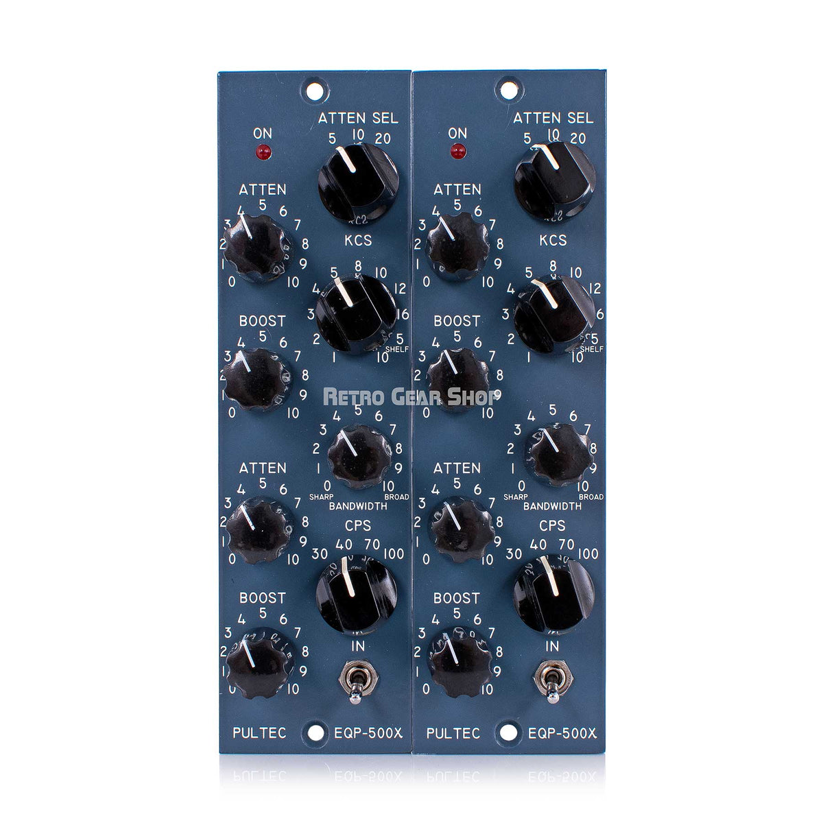 Pultec EQP 500X 500 Series Program Equalizer Sequential Pair EQ – Retro Gear Shop