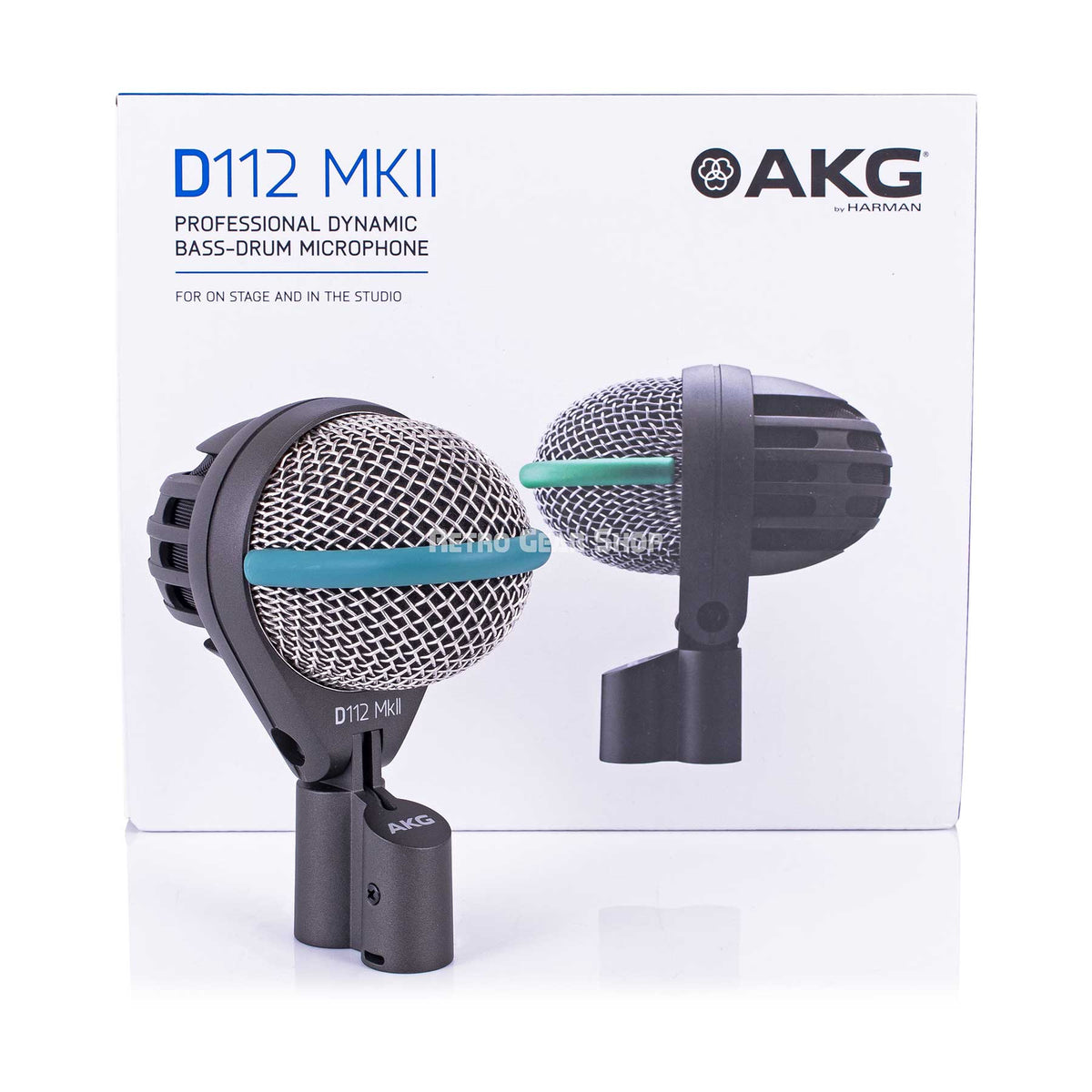 AKG D112 MKII Cardioid Dynamic Kick Drum Microphone– Retro Gear Shop