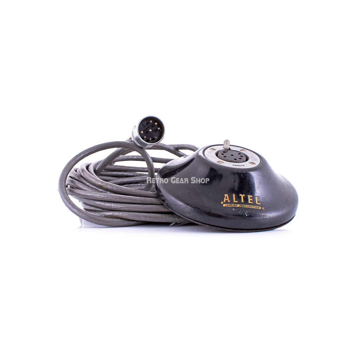 Altec 21B Base Cable Capsule Coke Bottle Tube Microphone Vintage Rare ...