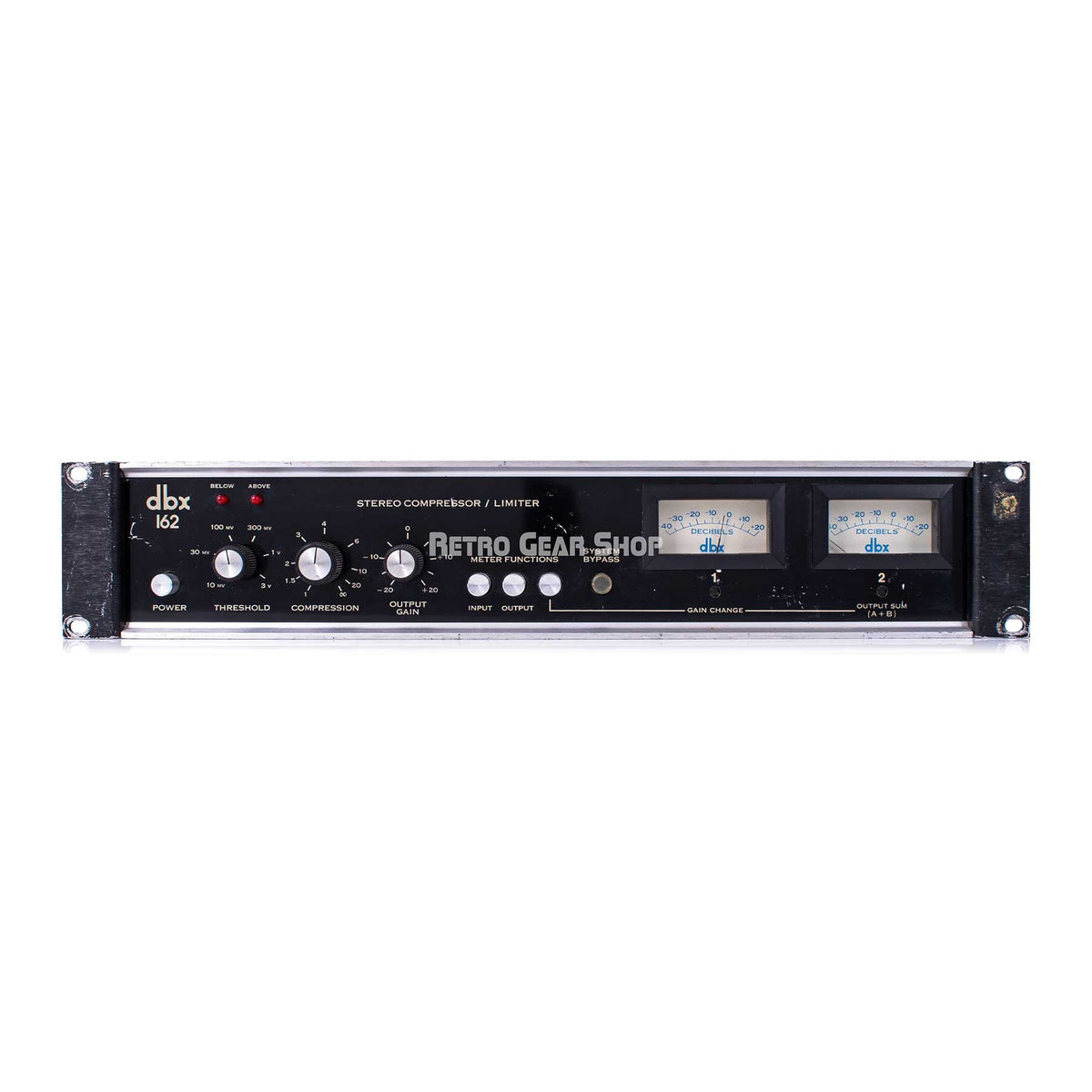 DBX 162 Stereo Compressor / Limiter Rare Vintage as-is– Retro Gear Shop