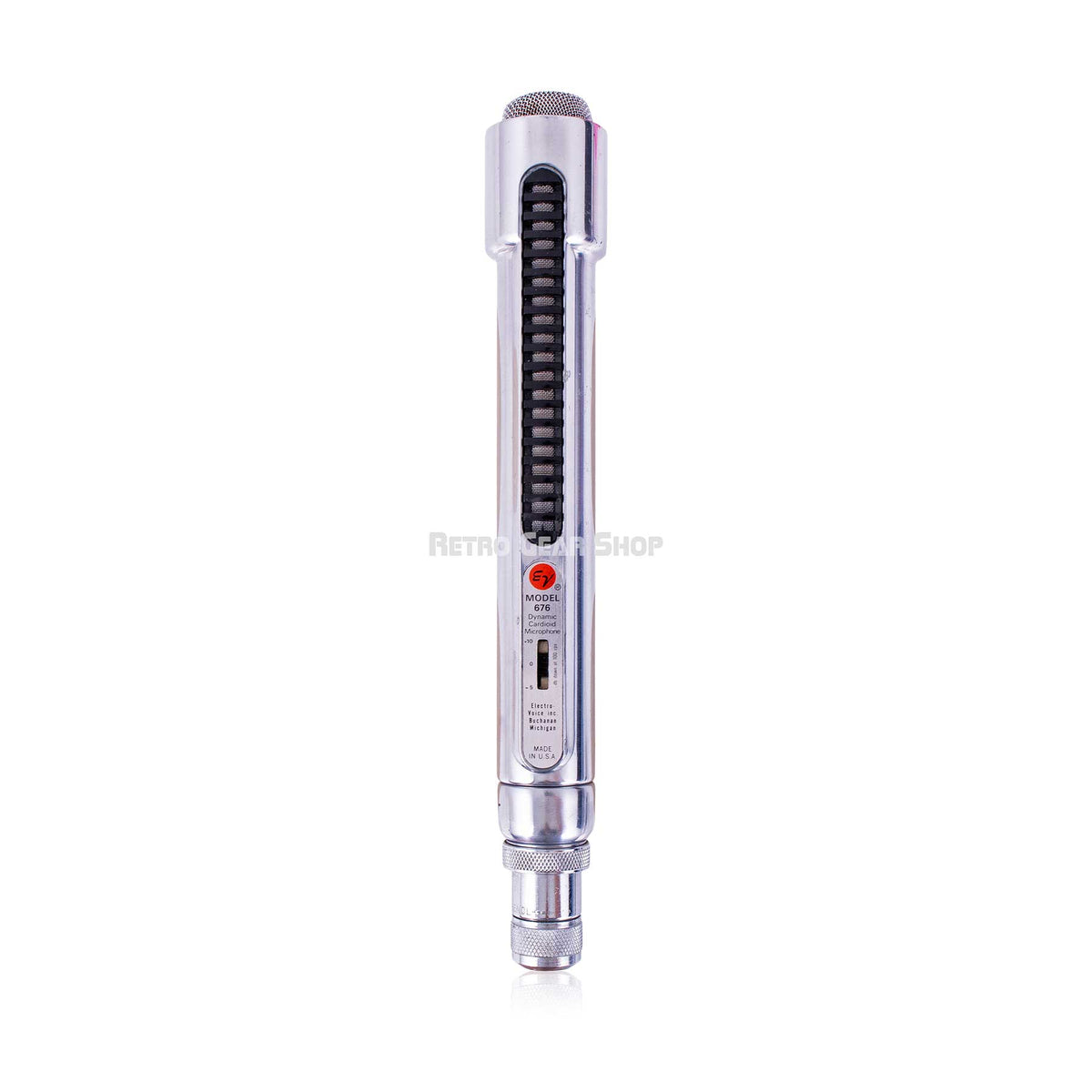 Electro Voice 676 Mic Cardioid Dynamic Microphone Vintage Rare– Retro ...
