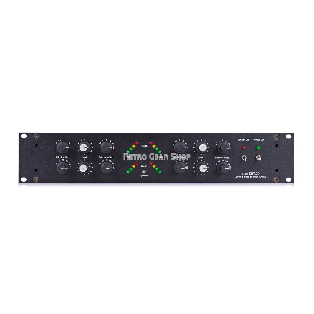 Etec DBTL20 Dynamic Bass and Treble Limiter High Frequency Limiter / M ...