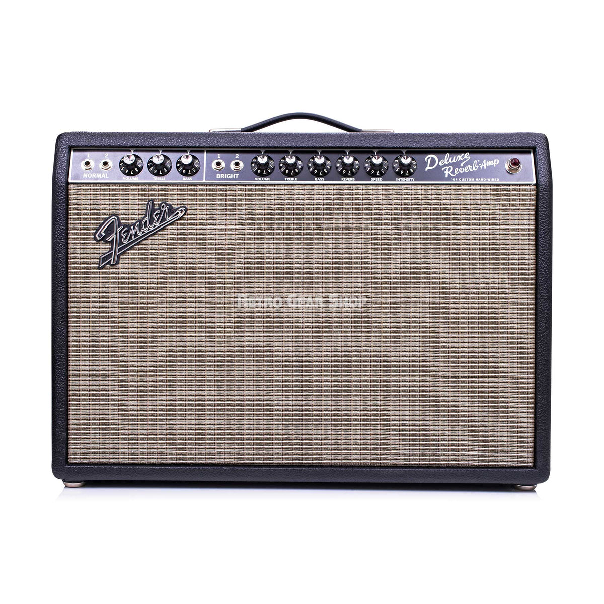 Fender '64 Custom Deluxe Reverb Hand-Wired 1x12" 22-watt Tube Combo Am ...