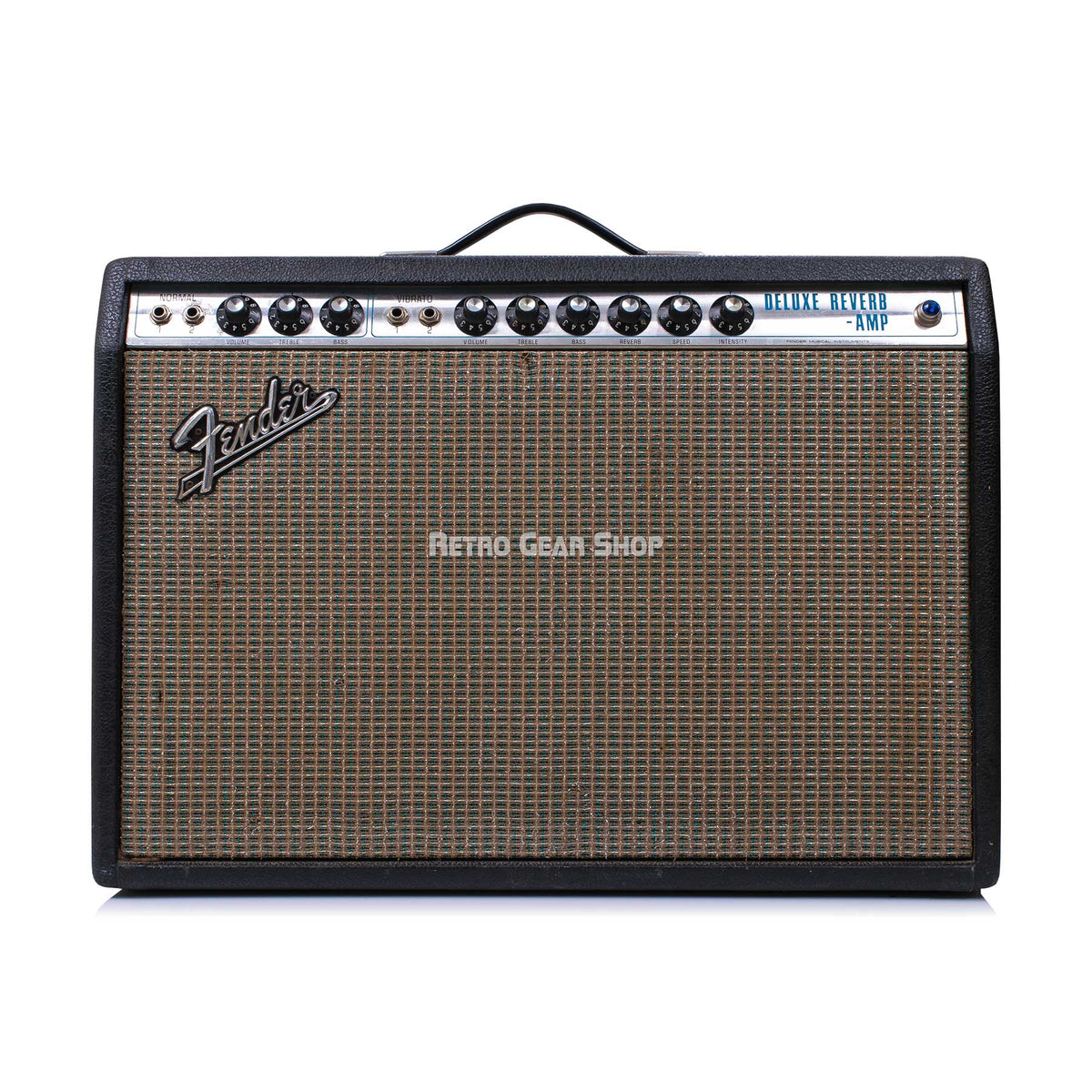 Fender Deluxe Reverb 1969 Vintage Guitar Combo Tube Amplifier– Retro Gear Shop