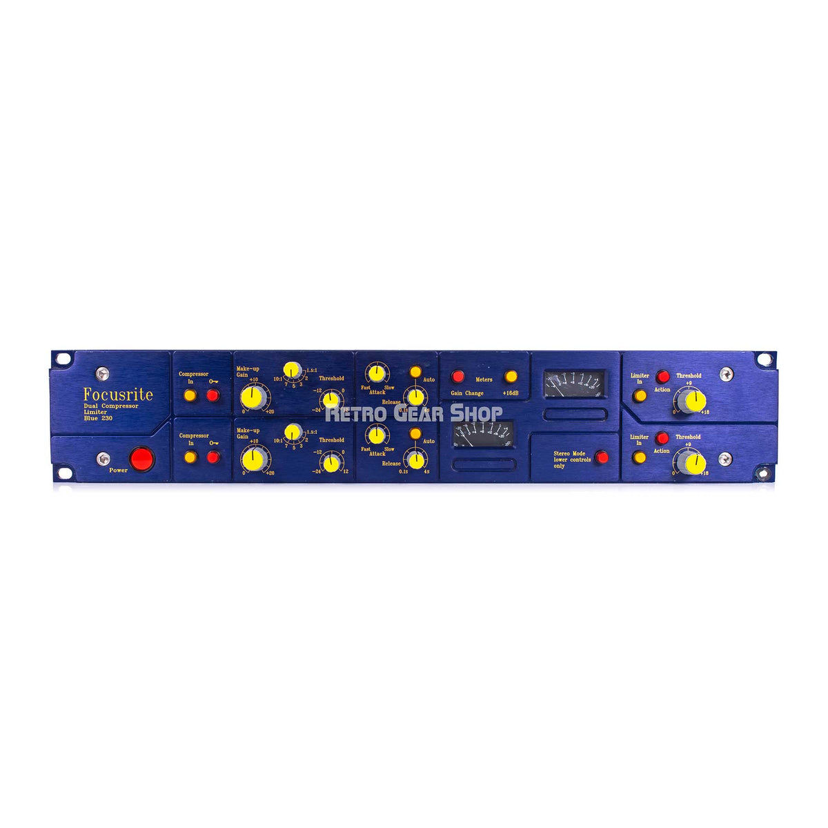 Focusrite Blue 230 Dual Compressor Limiter Rare Vintage– Retro Gear Shop