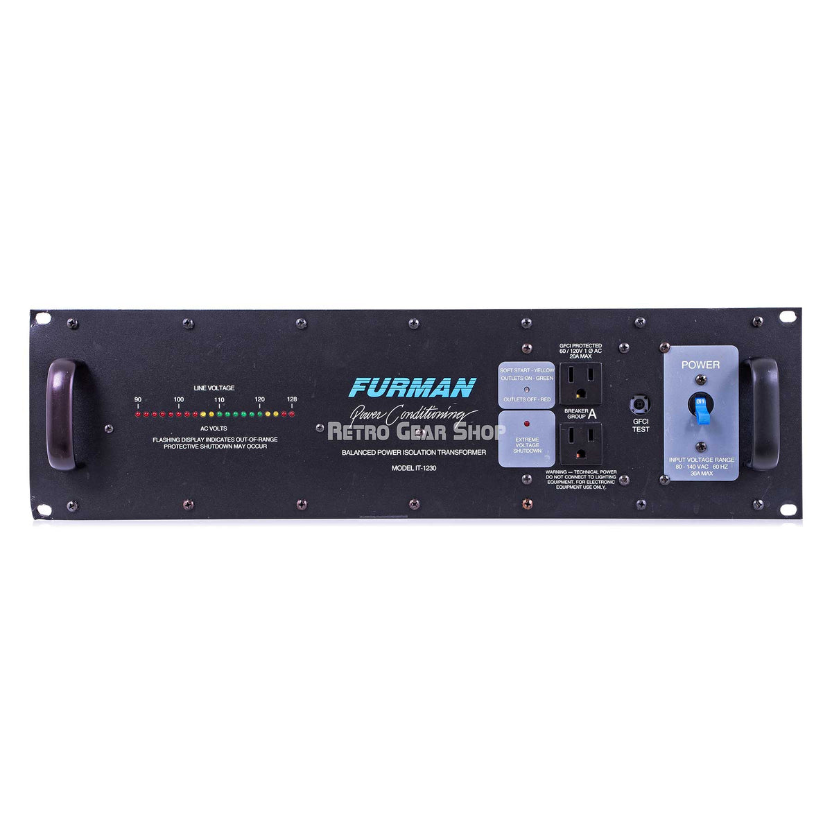 Furman Power Conditioner Model IT 1230– Retro Gear Shop