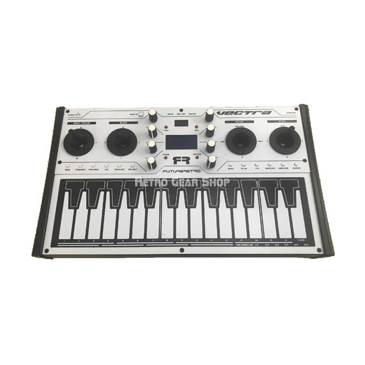 Future Retro Vectra 2 Synthesizer Four Voice Polyphonic Digital Synth ...