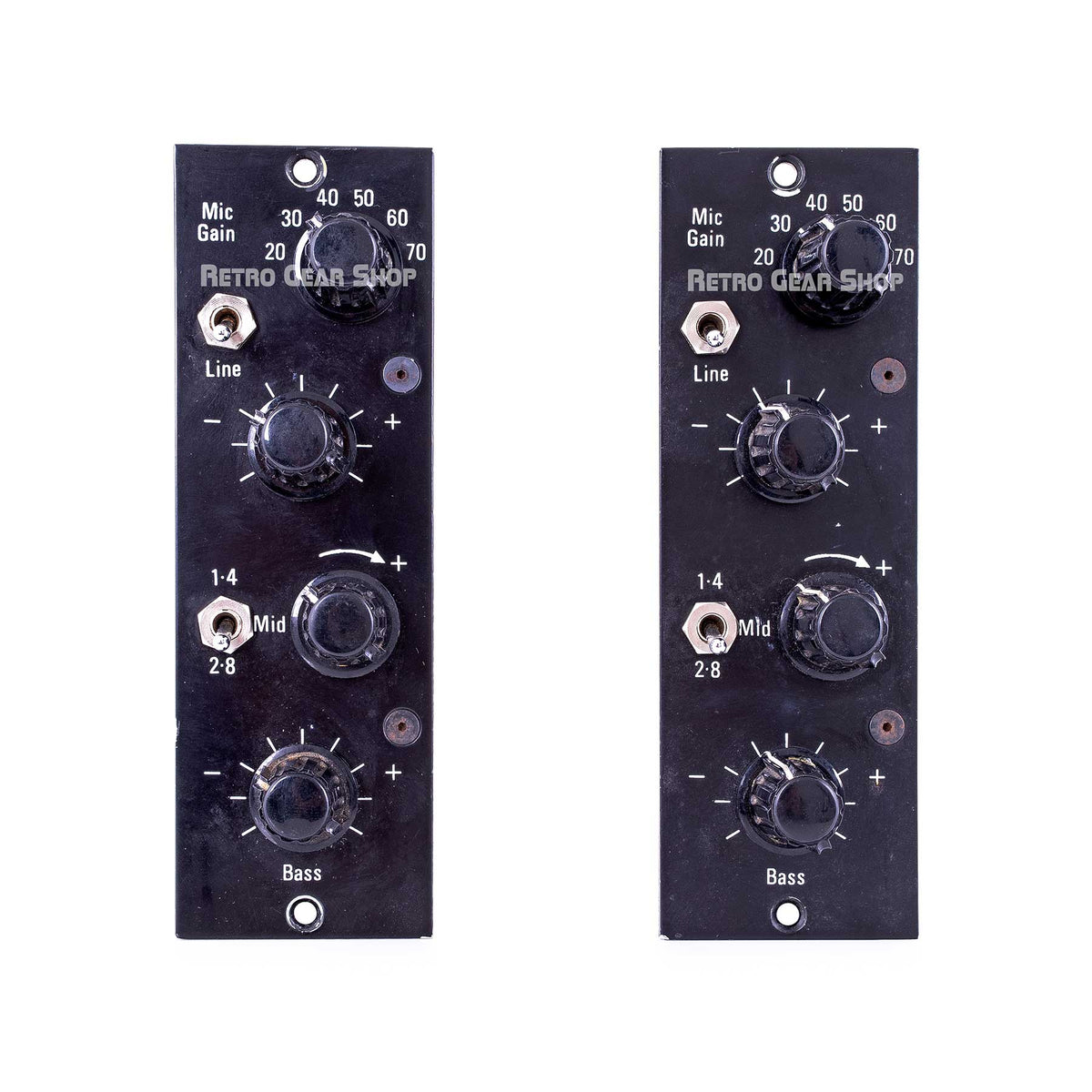 Helios Modules Pair EQ Mic Preamp Vintage Rare Strawberry Studio ...
