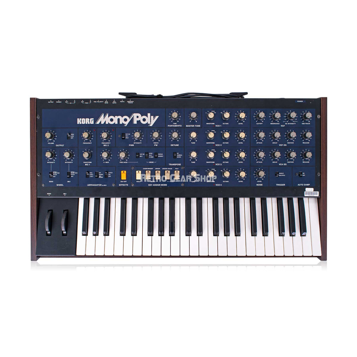 Korg Mono/Poly Vintage Analog Synthesizer with Original Case– Retro ...