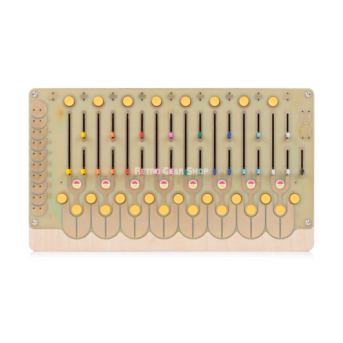 Landscape Noon 8-Voice Passive Analog Drum Machine Synthesizer Yellow ...