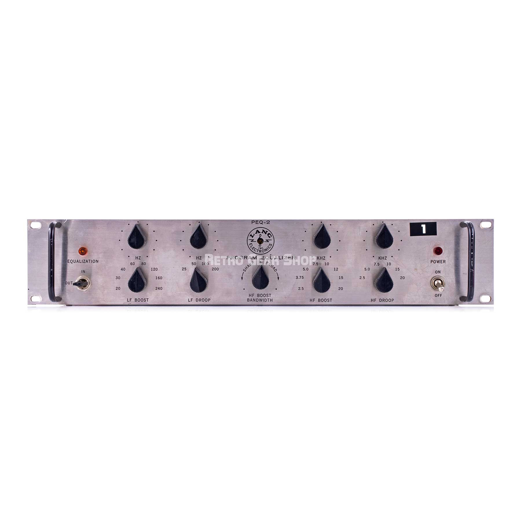 Equalizers for sale Rare Vintage Used Analog EQ at Retro Gear Shop