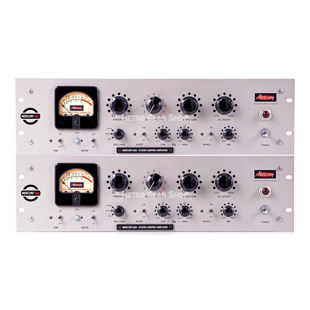 Mercury 666 Studio Limiting Amplifier Stereo Pair Compressors – Retro ...