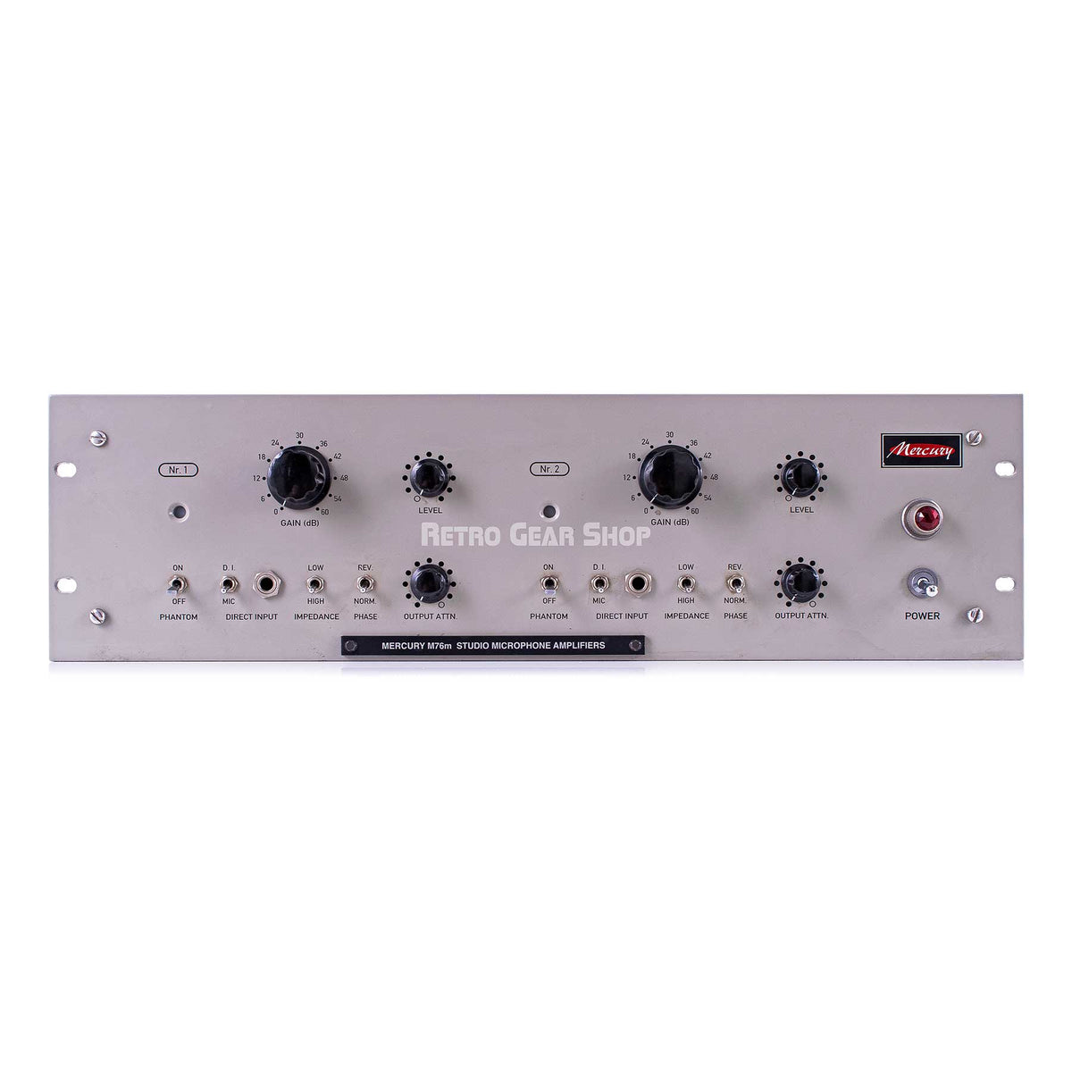 Mercury M76m MkIII Dual Channel Preamp Preamplifier– Retro Gear Shop