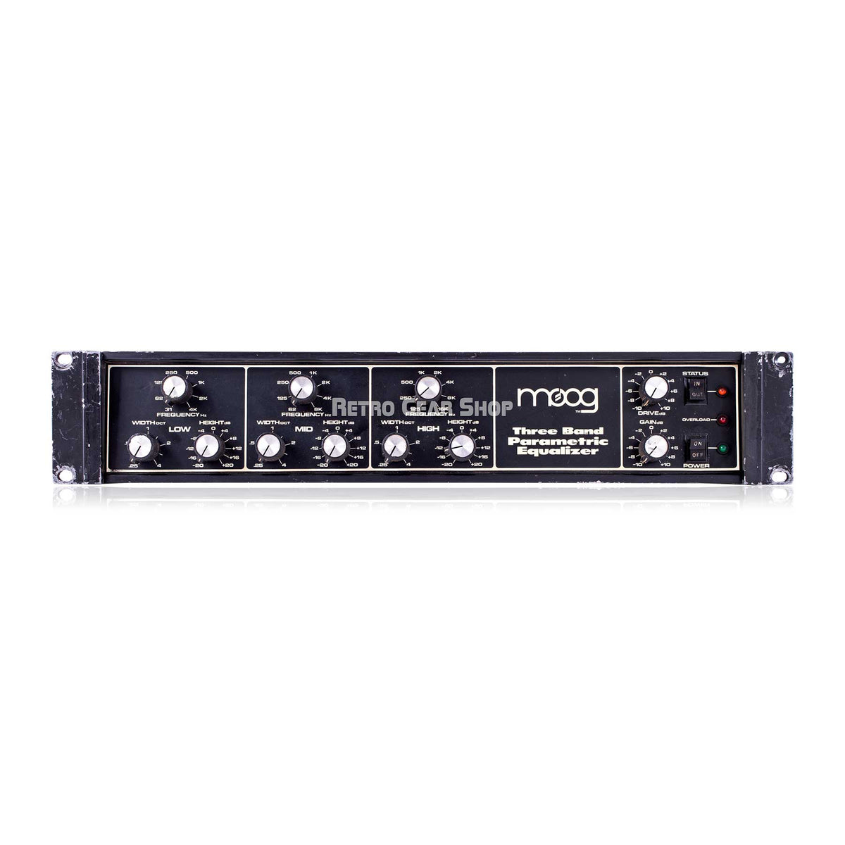 Moog Parametric EQ Three Band Equalizer Vintage Rare– Retro Gear Shop