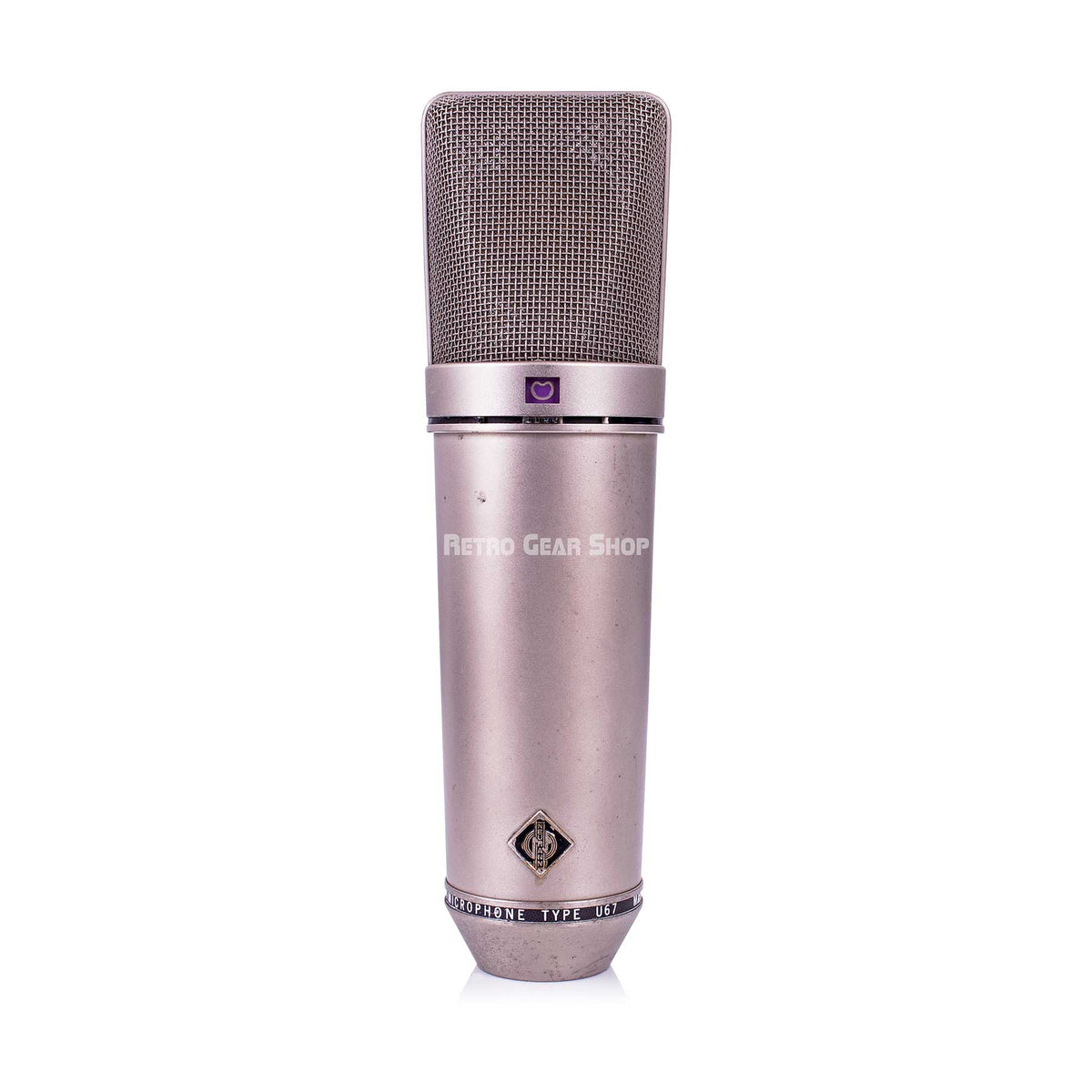 Neumann U67 Vintage Microphone Large Diaphragm Multipattern Tube Mic– Retro Gear Shop