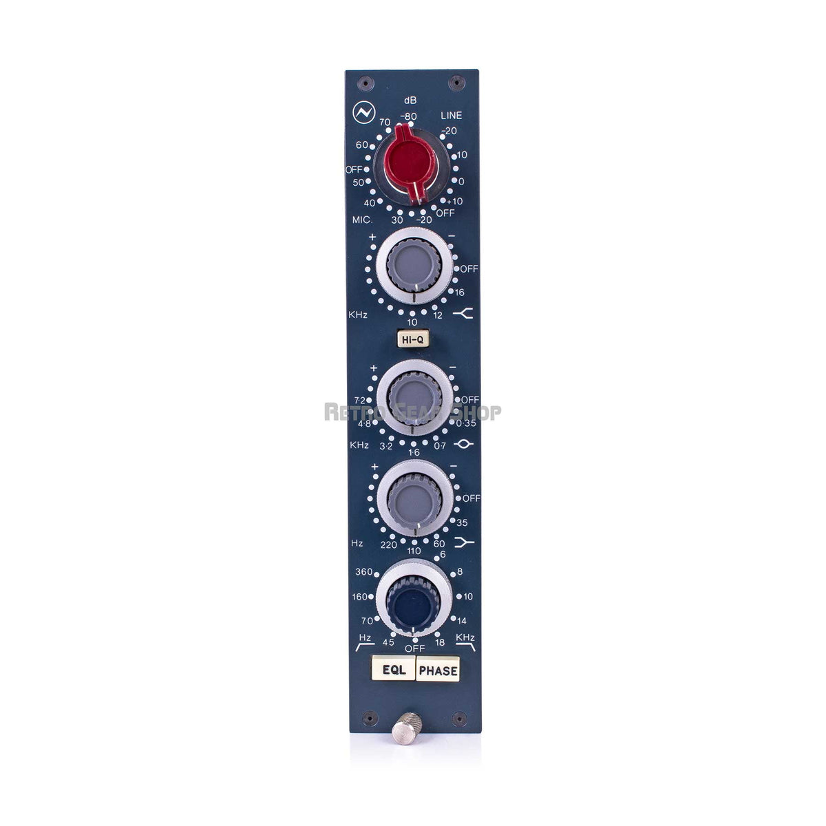 AMS Neve 1084 CV Classic 80-series Microphone Preamp & EQ Vertical ...