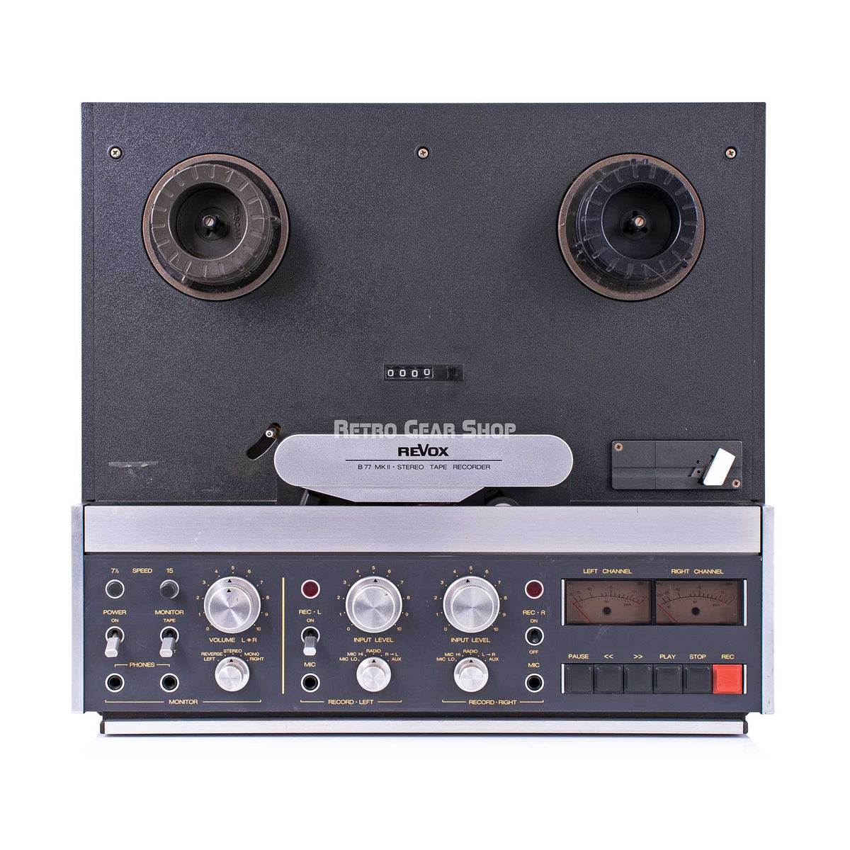 Revox B77 MkII Stereo Tape Recorder Reel to Reel Vintage Rare– Retro ...