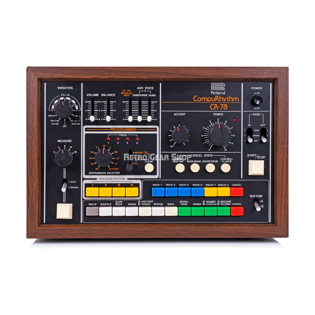 Roland CR-78 CompuRhythm Vintage Analog Drum Machine– Retro Gear Shop