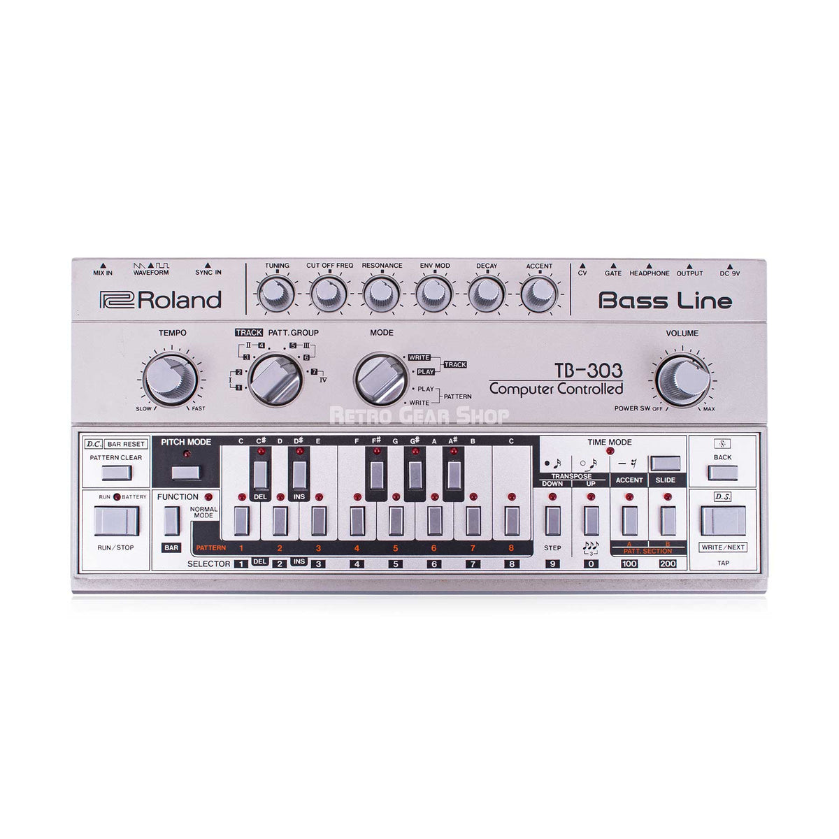 Roland TB-303 Bass Line Synthesizer TB303– Retro Gear Shop