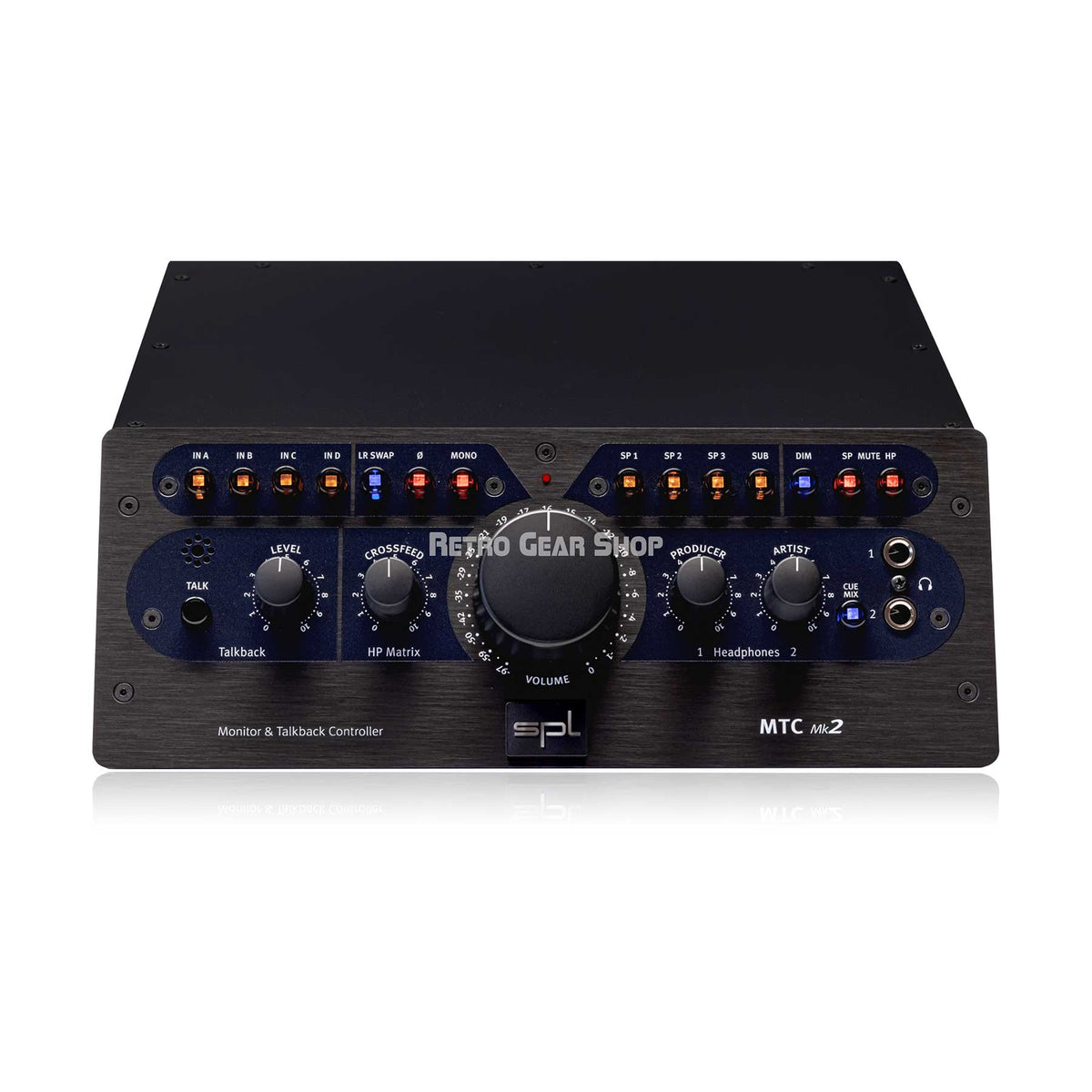 SPL Audio MTC Mk2 Monitor & Talkback Controller– Retro Gear Shop