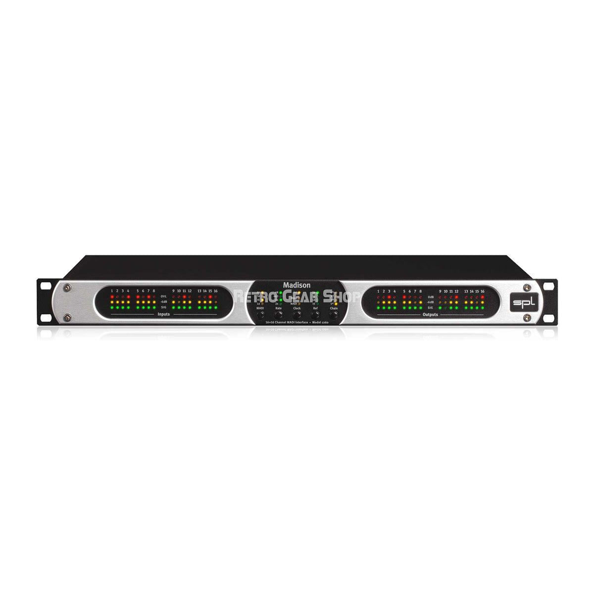 SPL Audio Madison 16+16 Channel AD/DA Converter and MADI Interface ...