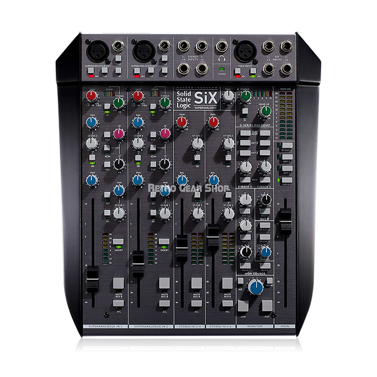 Solid State Logic SSL SIX 6-Channel Desktop Analog Mixer– Retro Gear Shop