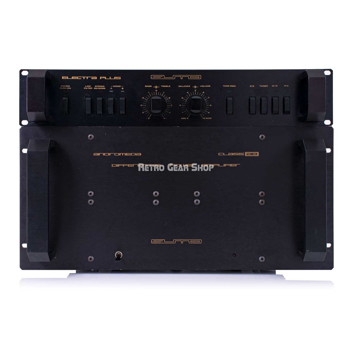 SUMO Andromeda Power Amplifier and Electra Plus Preamplifier Vintage ...