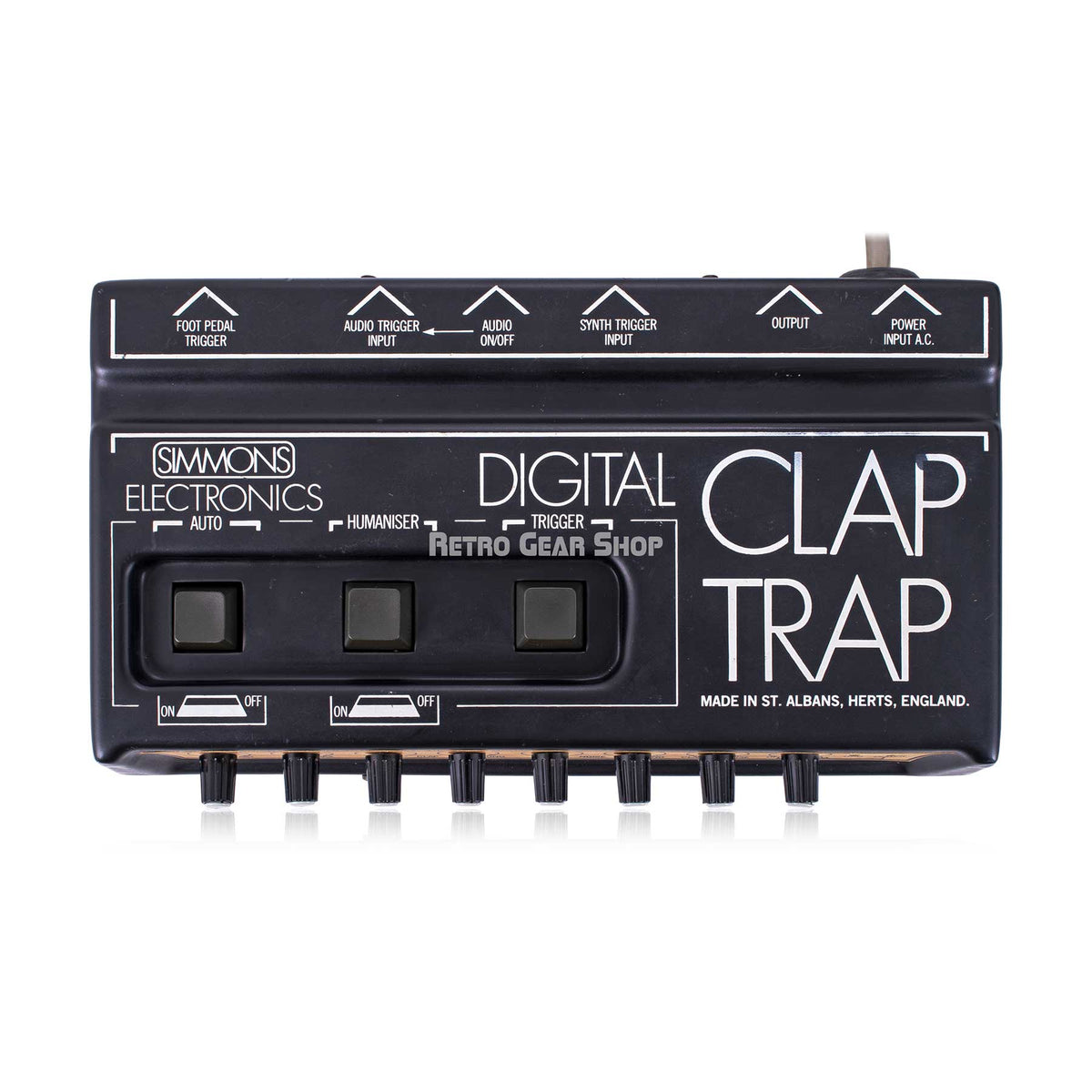 Simmons Electronics Digital Clap Trap Handclap Synthesizer– Retro Gear Shop