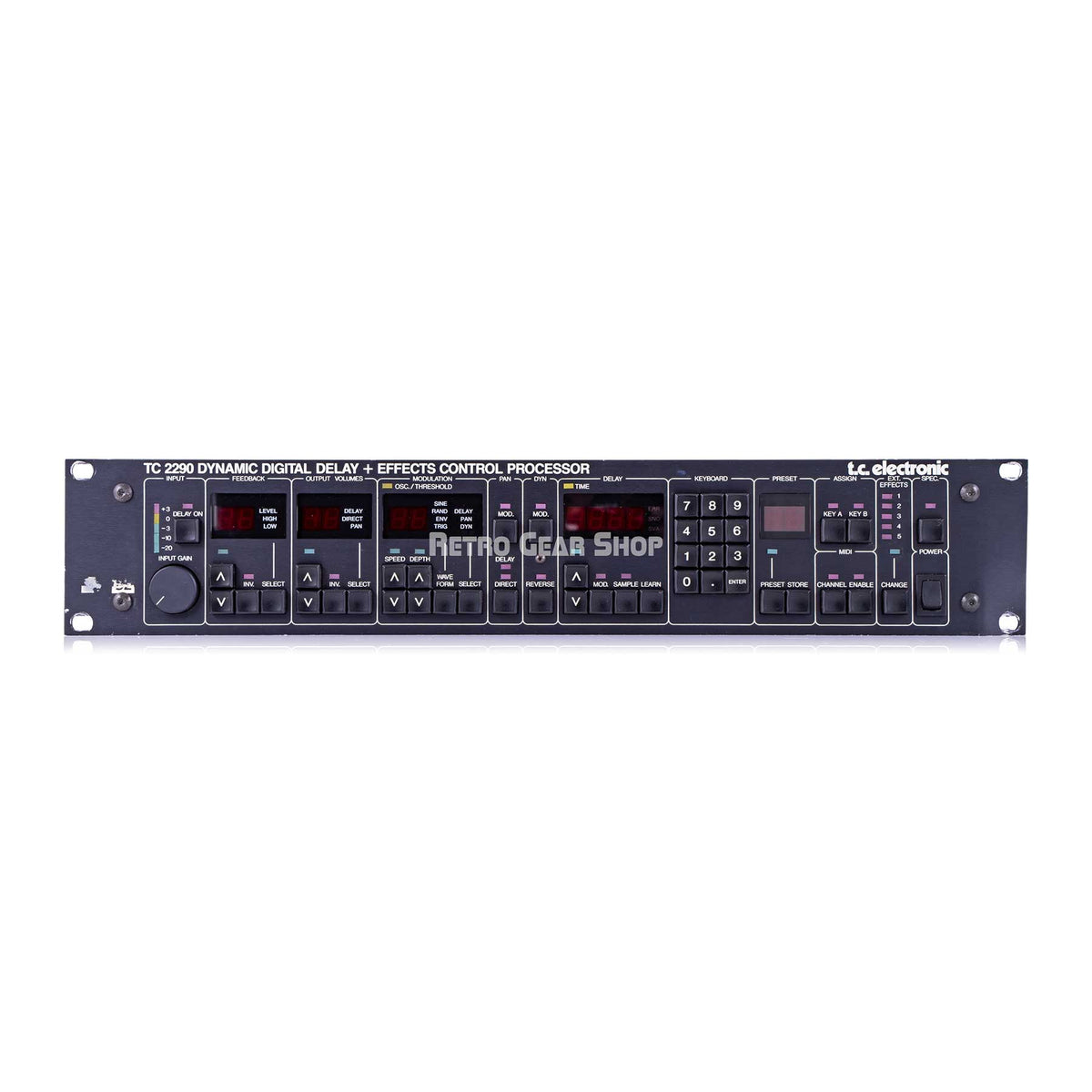 TC Electronics 2290 Dynamic Digital Delay + Effects Control Processor– Retro Gear Shop