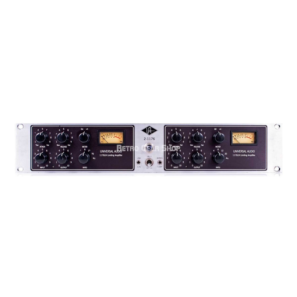 Universal Audio 2-1176 Stereo Dual Limiting Amplifier Compressor– Retro ...