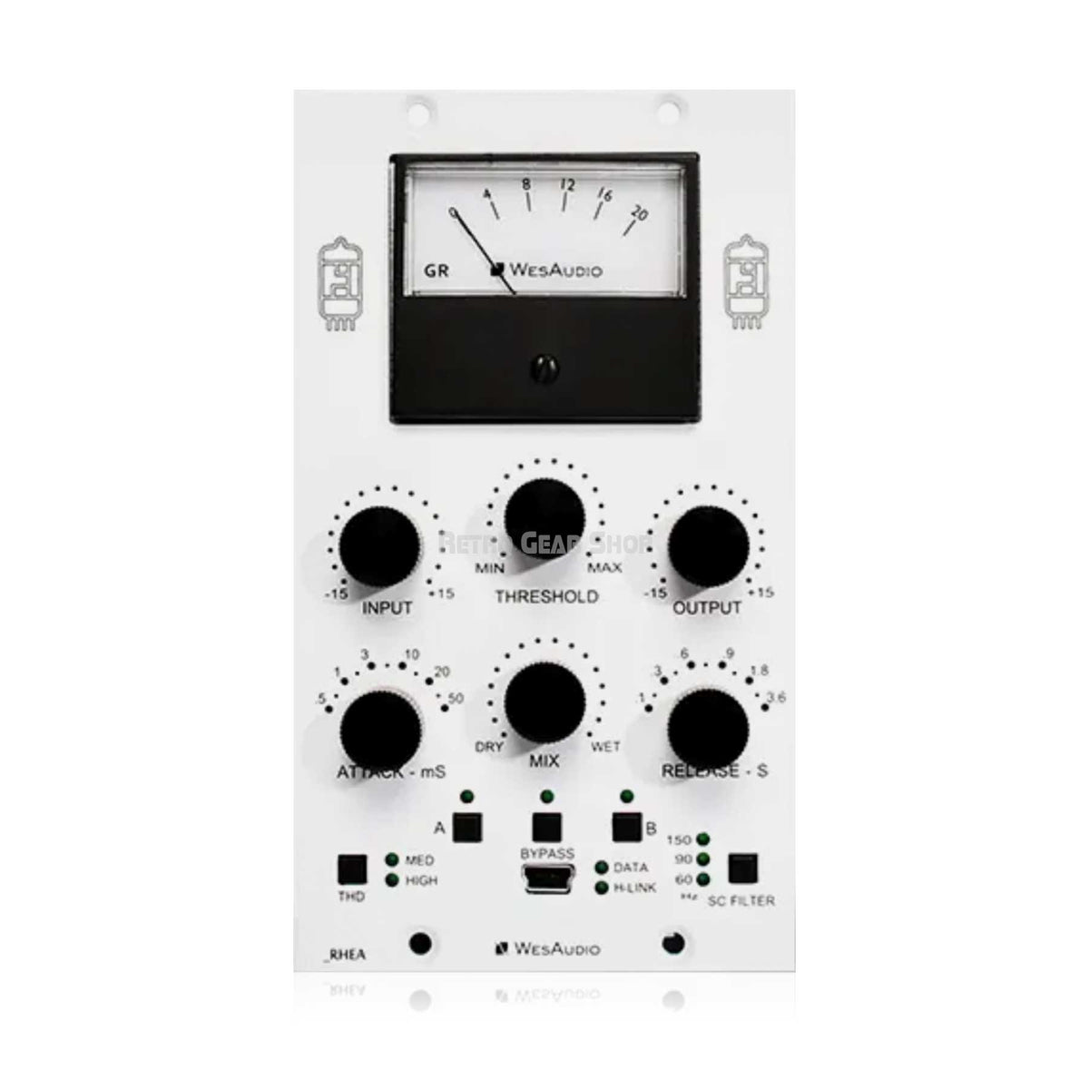 WesAudio RHEA NG500 500 Series Stereo Vari-Mu Tube Compressor Processo ...