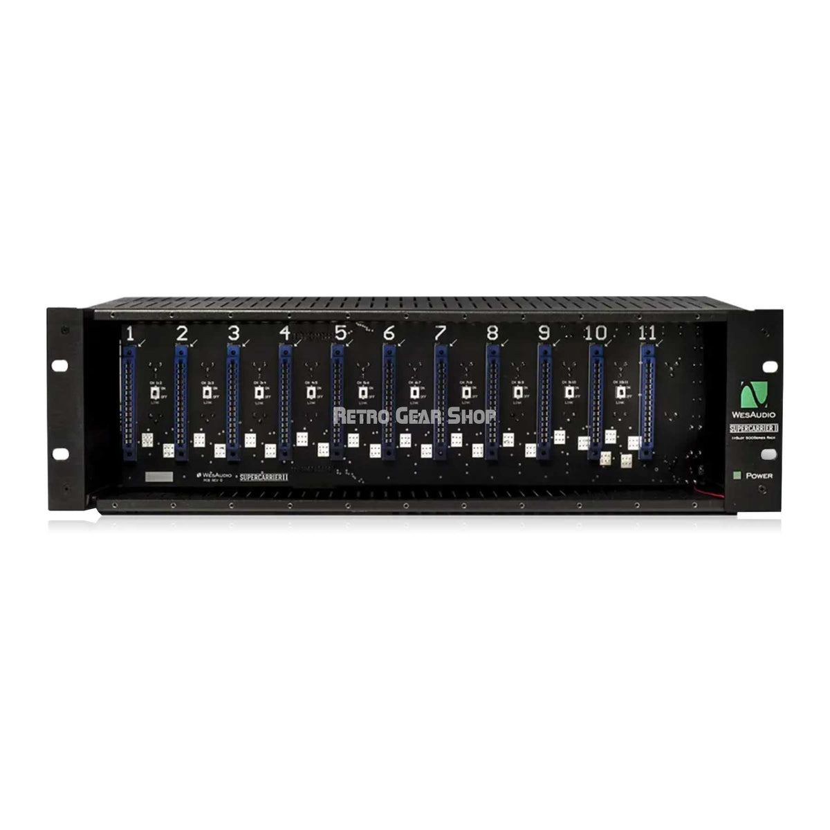 WesAudio Supercarrier II 500 Series Power Supply Rack– Retro Gear Shop