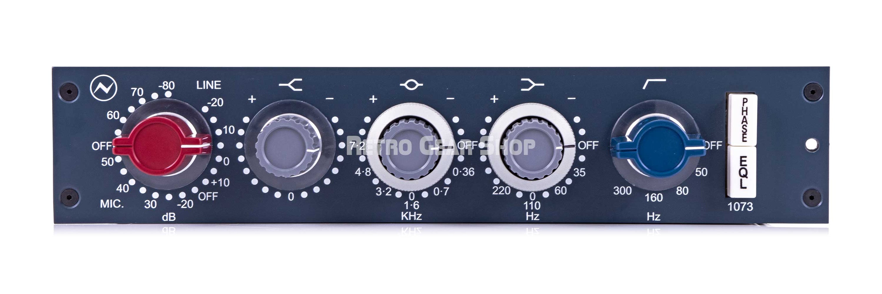 AMS Neve 1073 80-series Microphone Preamp & EQ Horizontal Used– Retro ...