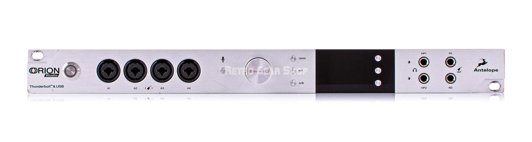 Antelope Orion Studio Thunderbolt USB Interface Silver – Retro Gear Shop