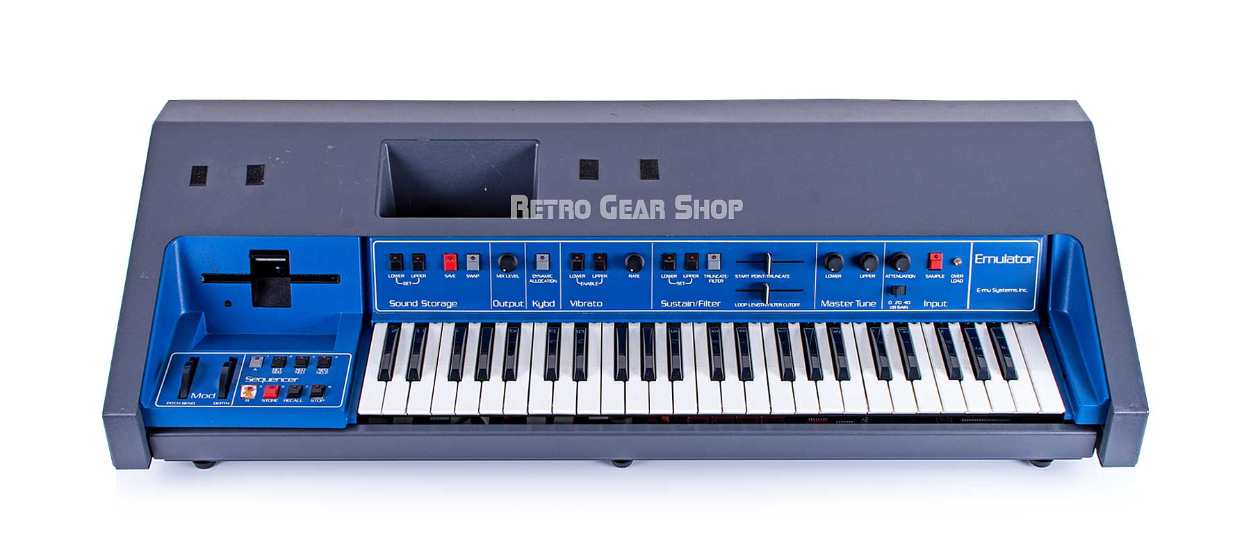 Emu Emulator I Rare Vintage Analog Sampler Synthesizer Keyboard – Retro ...