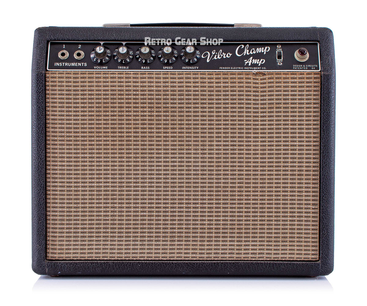 Fender Vibrochamp Vibro Champ Amp Guitar Amplifier Reverb Vintage Rare ...