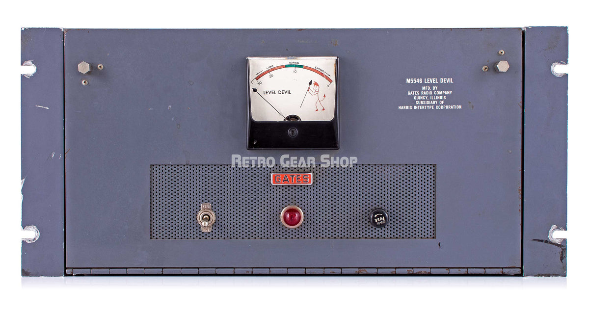Gates Level Devil M5546 Vintage Rare Tube Limiter Expander Compressor ...