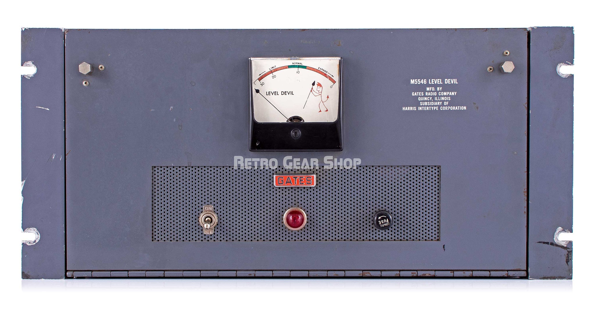 Gates Level Devil M5546 Vintage Rare Tube Limiter Expander Compressor ...