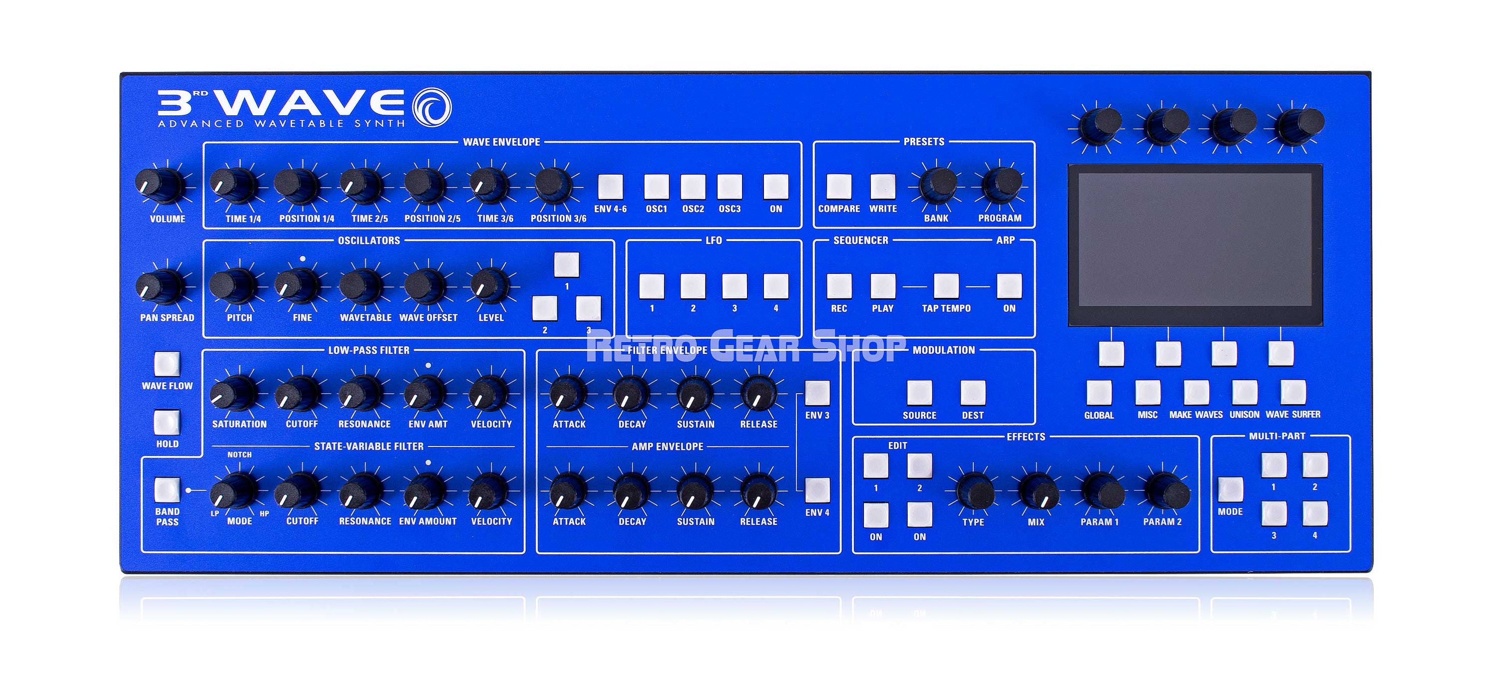 Groove Synthesis 3rd Wave Advanced Wavetable Synthesizer Desktop Module ...