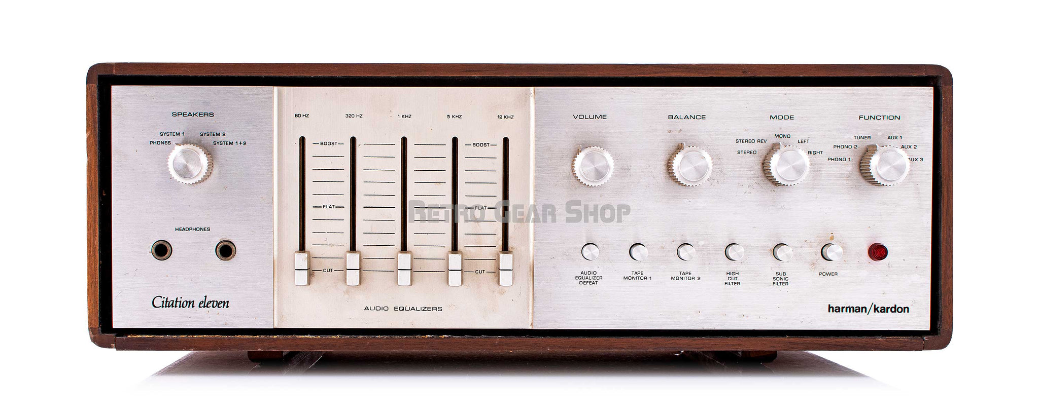 Harman Kardon Citation Eleven 11 Preamp Preamplifier Vintage Rare ...