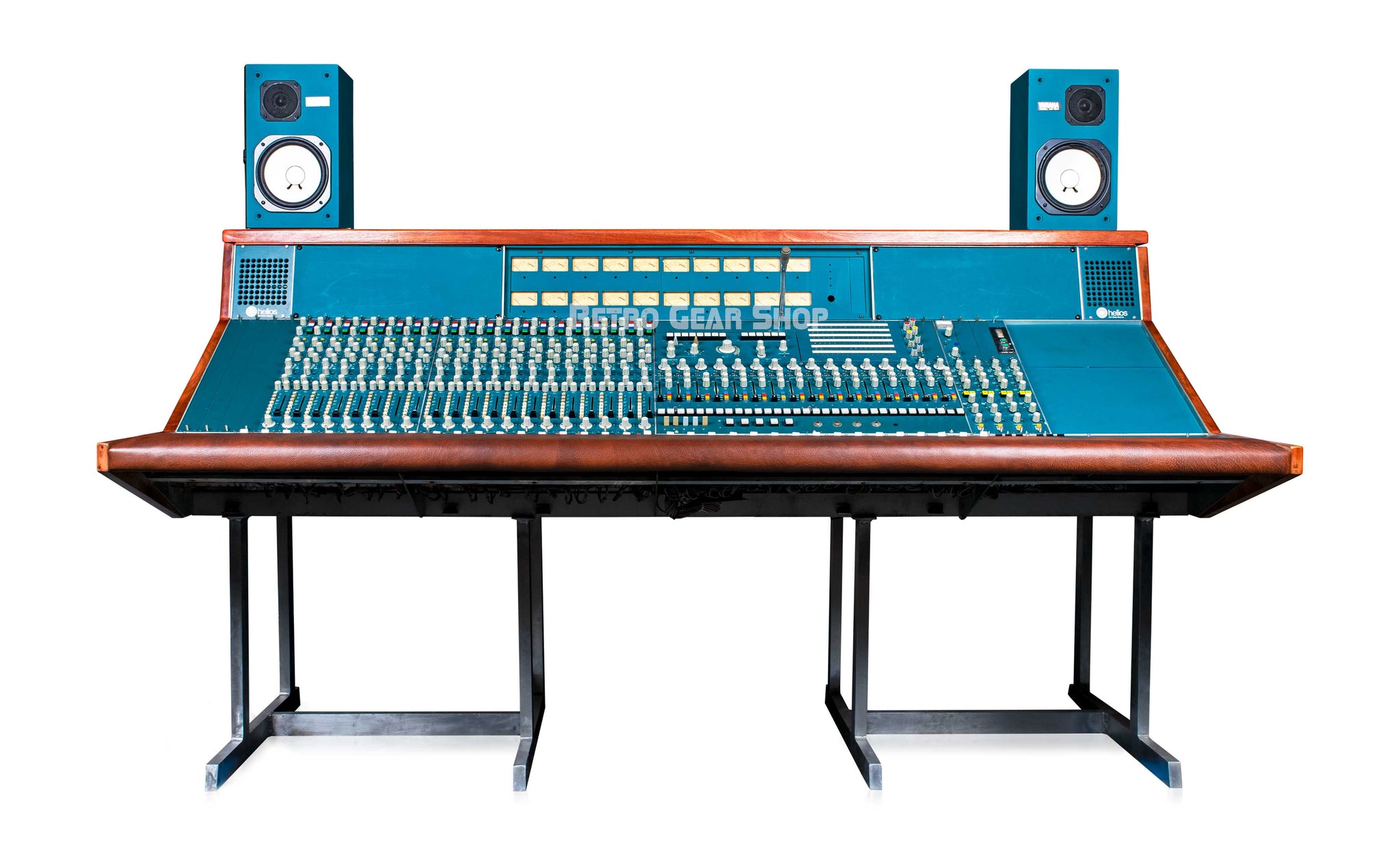 Helios HJ-1 Dub Station 20-Channel Mixing Console Blue Vintage Rare ...