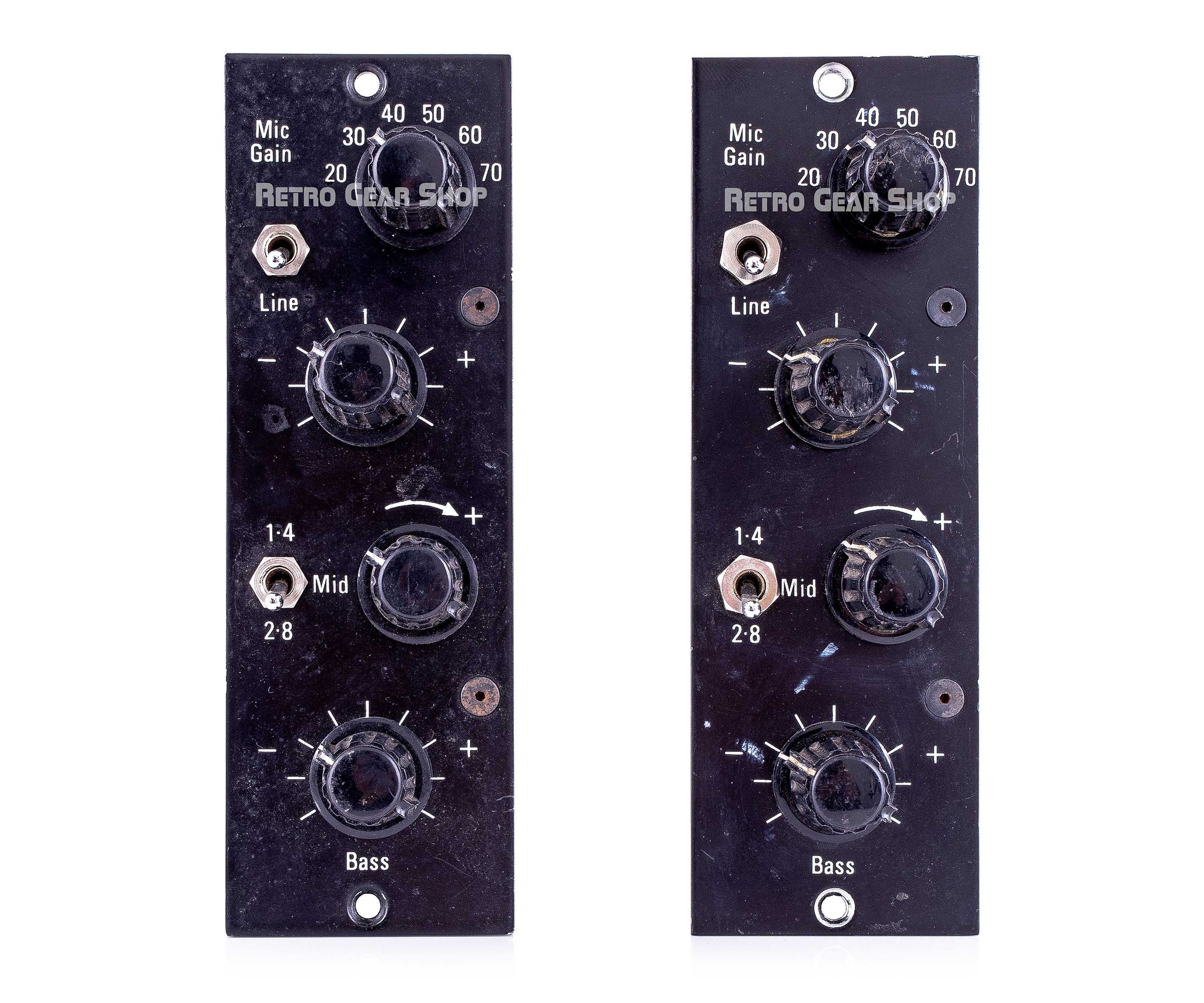 Helios Modules Pair EQ Mic Preamp Vintage Rare Strawberry Studio ...