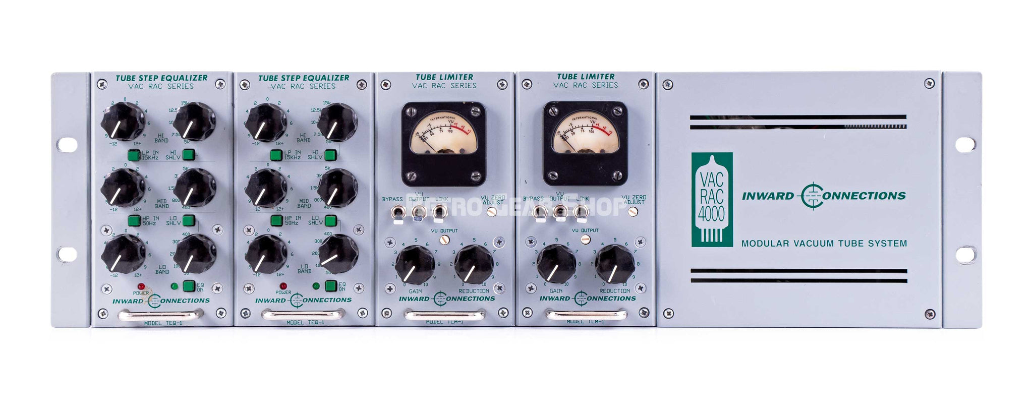 Inward Connections Vac Rac 4000 6x TEQ-1 Tube EQ 2x TLM-1 Tube Limiter ...