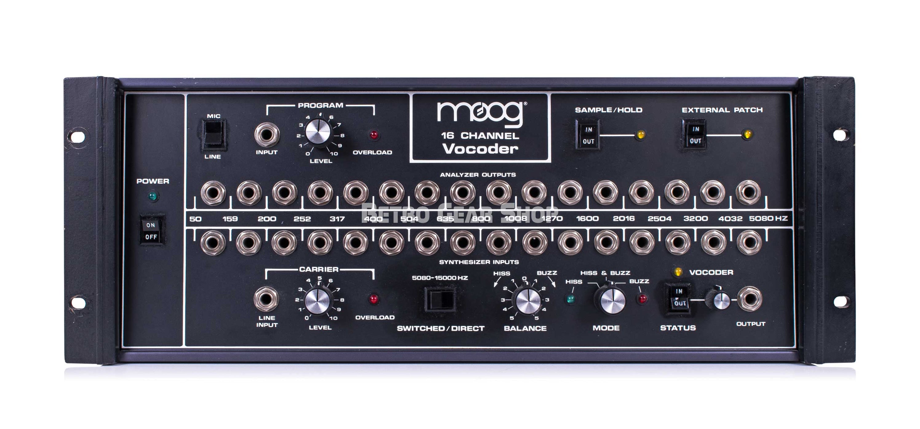 Moog Bode Analog Vocoder Vintage 16-Channel with Original Box– Retro ...