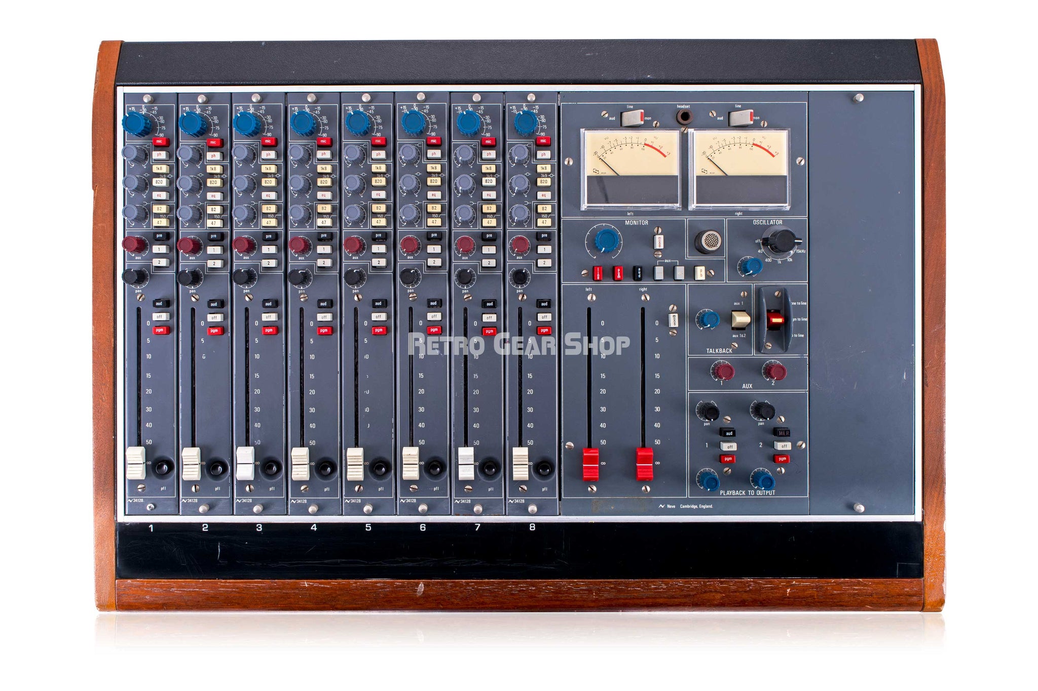 Neve 5432 8-Channel Broadcast Desk Vintage 8-channel Analog Console ...