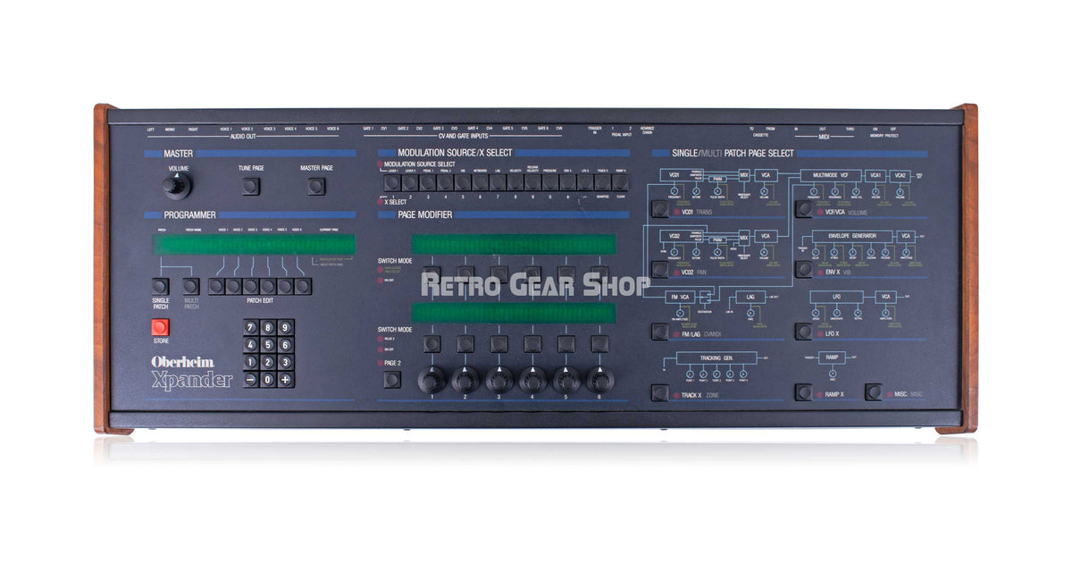 Oberheim Xpander Rare Vintage Synth Polyphonic Analog Synthesizer ...