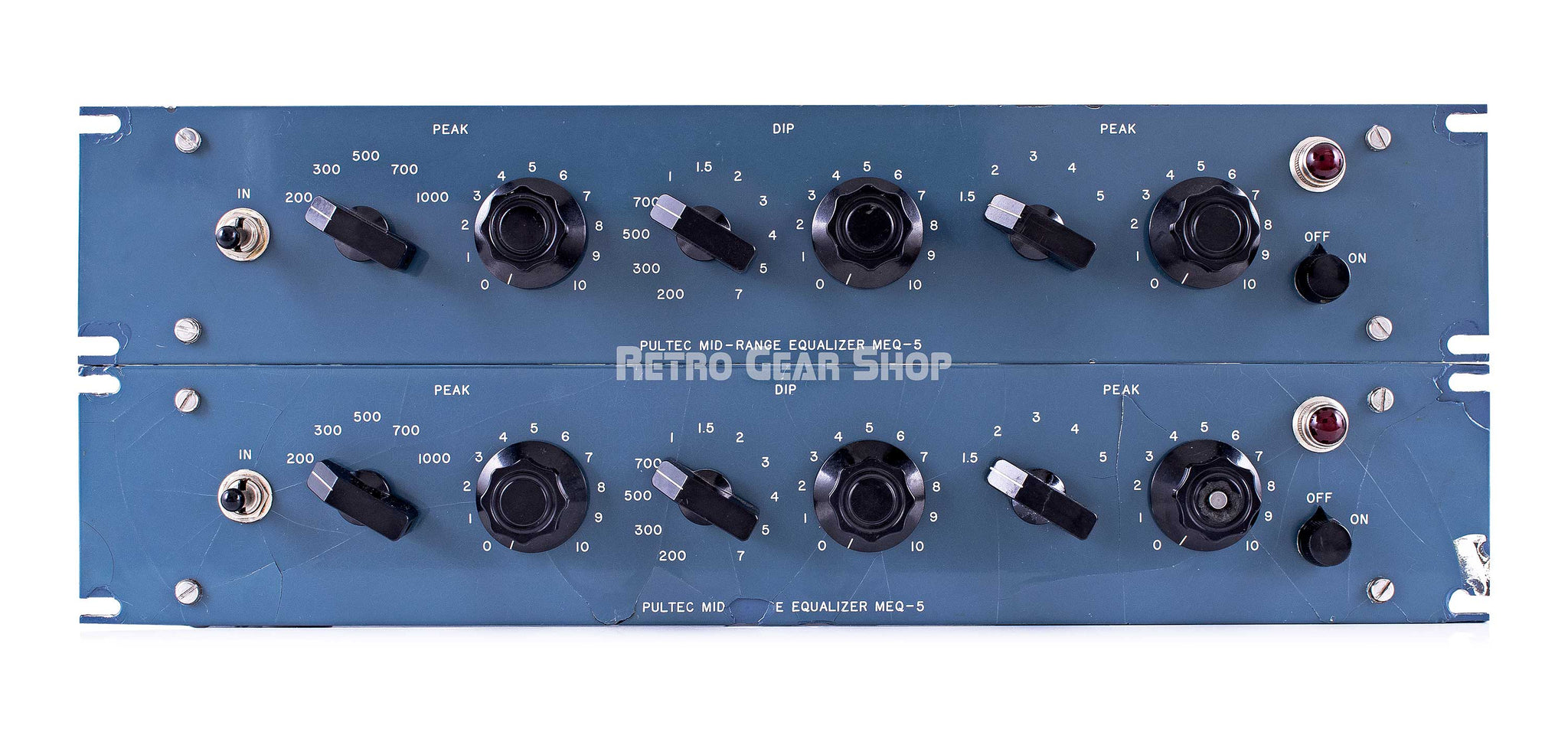Pultec MEQ-5 Sequential Pair Motown Vintage Rare MEQ5 Equalizer – Retro Gear Shop