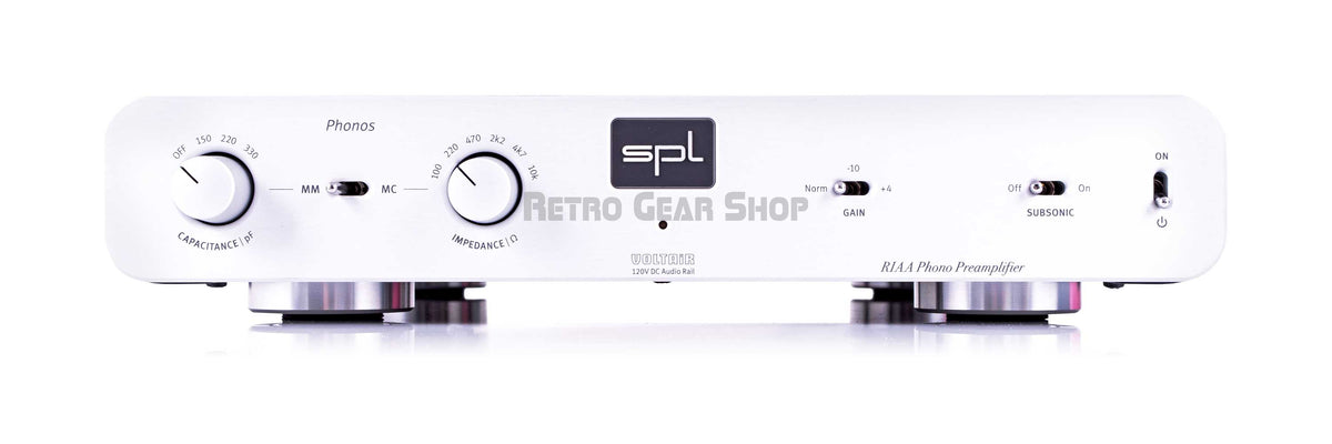 SPL RIAA Phono Preamplifier White Preamp – Retro Gear Shop
